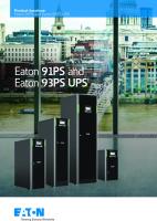 China Eaton module UPS 93PS series 8-30 kW ups 100kw power supply system for sale