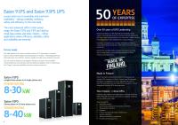 China Eaton online UPS power supply 93PS series 3000kva  3 phases ups 25kva 30kva 600-1200 kva for sale