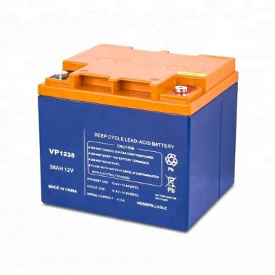 China 12v 38ah65ah 80ah 100ah 150ah 200ah high capacity Lead-acid battery for sale for sale