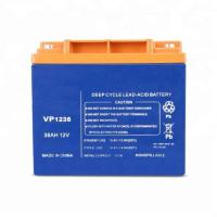 China 12v 38ah65ah 80ah 100ah 150ah 200ah high capacity Lead-acid battery for sale for sale
