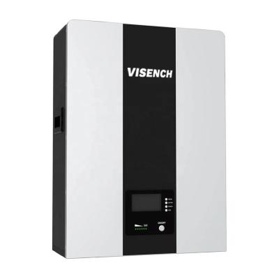 China Visench Solar Lithium Ion Lifepo4 Batteries 48V 100Ah 200Ah 5Kwh 10Kwh 10 kw  Energy Storage Battery For Home for sale