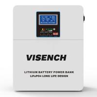 China Wall mounted 24v 100ah 5kw 10kw 20kw Lifepo4 Lithium ion Energy Storage Battery  Rechargeable Pack for  Home solar  system for sale