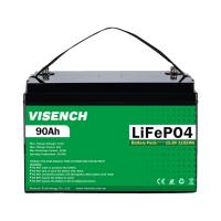 China Visench  Deep Cycle Storage Energy System 12V 70Ah Lifepo4 Rechargeable Lithium Iron Phosphate Battery for sale