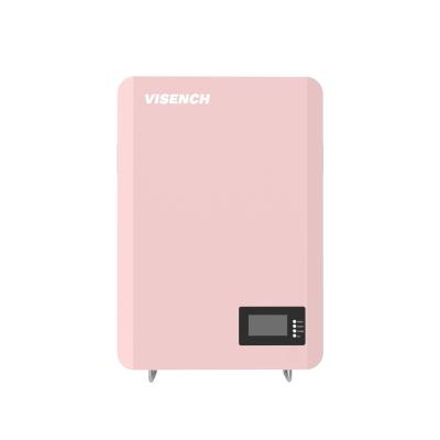 China High Voltage Wall Mounted 51.2 V  200Ah Deep Cycle Bms Lfp Home Solar Energy Storage 48V 100Ah  Lifepo4 Lithium Ion Battery for sale