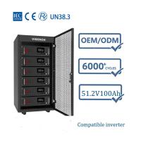 China Mounted Solar Energy Storage Battery Pack High Voltage 48V 51.2V 70Ah 100Ah 3.5Kwh Lfp Lifepo4 Rack mount batteries for sale