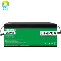 China Visench Direct factory  12V 24V 100Ah 120Ah 200Ah  Deep 6000 Cycles battery lifepo4 for sale