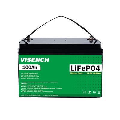 China Visench Direct factory high quality 12v 100ah 5KWH 10KWH batteries lithium ion for sale