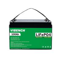 China Visench Direct factory high quality 12v 100ah 5KWH 10KWH Solar Lifepo4 storage battery for sale