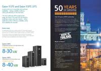 China Eaton 91PS Series Single Phase UPS for Networking 10kVA 10kW 220V 15kVA 15kW 30kVA 30kW for sale