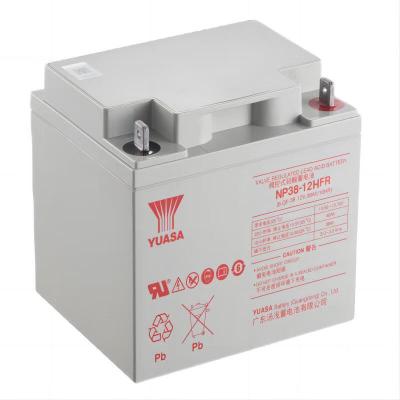 China YUASA NP38-12 12V 38Ah UPS Lead-acid Battery Rechargeable AGM UPS Battery VRLA Battery for sale