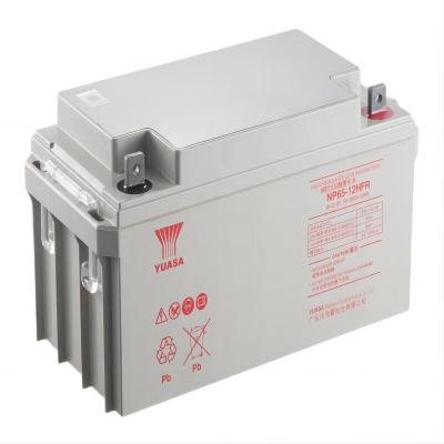 China YUASA NP65-12 12V 65Ah UPS Battery Rechargeable Battery VRLA Battery for Solar System/Electric Power for sale