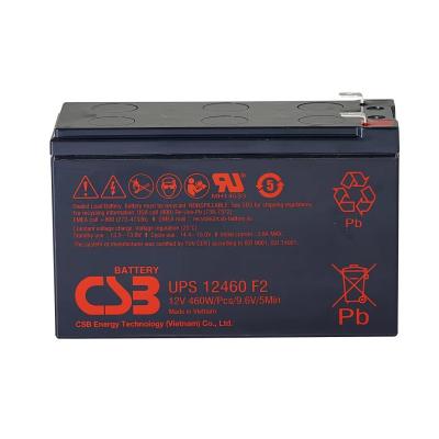 China CSB Battery UPS12460 12V 460W Maintenance-Free Valve Regulated Lead Acid Battery for UPS Data Center for sale