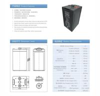 China 2V 400Ah Energy Storage Maintenance Free Rechargeable VRLA Battery for Solar System YUASA UXL440-2FR for sale
