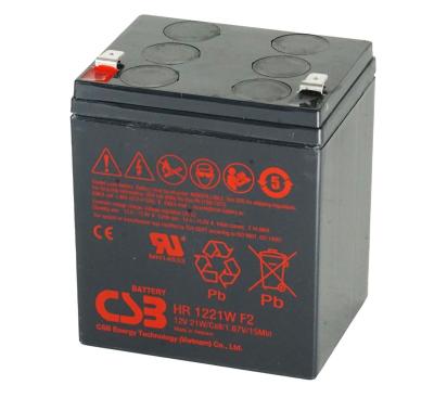 China CSB Battery HR1221W 12V 21W High Performance Rechargeable Lead-Acid Dry Batteries for Electric Power for sale