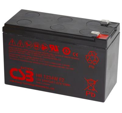 China CSB Battery HR1234W 12V 34W 12V 9Ah Rechargeable Maintenance-Free Lead Acid AGM 9Ah Battery for sale