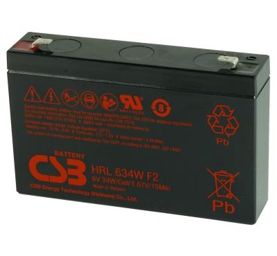 China CSB Battery HRL634W 6V 34W High Performance Rechargeable Lead-Acid Dry Batteries for Electric Power for sale