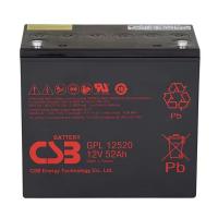 China CSB Battery GPL12520 12V 52Ah Sealed Lead Acid Battery Long Life Rechargeable Battery for UPS for sale