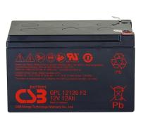 China CSB Battery GPL12120 12V 12Ah Sealed Lead Acid Battery Long Life Rechargeable Battery for UPS for sale
