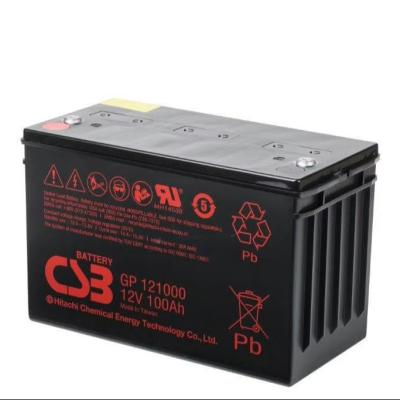 China 12V 100Ah CSB GPL121000 Maintenance-Free Sealed Lead-Acid Battery for Long-lasting for sale