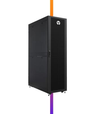 China VERTIV VE RACK 42U/48U Data Center Rack with 1600 kg Static Load Capacity and Environmental Monitoring for IT Infrastructure for sale
