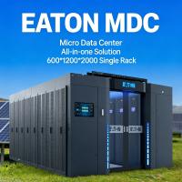 China Eaton Micro Modular Data Center Power Cube with N+1 Redundancy 25-60kW Cooling Capacity and 21.5-Inch FHD Touch Screen for sale