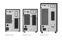 China Delta Amplon N Gen3 Series 1-3KVA Single-phase On-line Double-conversion UPS with LCD Display for Networking for sale
