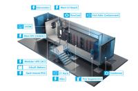 China DELTA All-in-one AI Containerized Data Center with Flexible Power and Cooling Designs, Quick Deployment and Scalable Capacity for sale