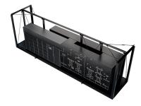 China Vertiv PowerNexus Prefabricated Modular Data Center with 1500-2500kVA UPS Rating and 100kAIC Switchboard Short Circuit Rating for sale