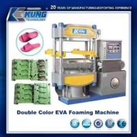 China Automatic EVA Double Color Shoe Sole Foaming Machine (3 stations) for sale