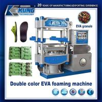 China Automatic EVA Double Color Shoe Sole Foaming Machine (3 stations) for sale
