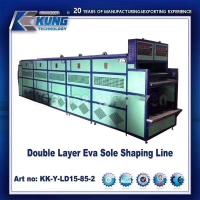 China Double Layer EVA Sole Setting Oven for sale
