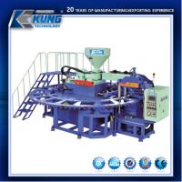 China 24 Stations Single Color PVC Injection Moulding Machine for sale