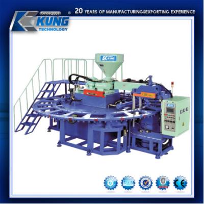 China 24 Stations Single Color PVC Injection Moulding Machine for sale