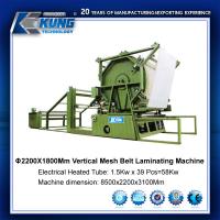 China Top Selling Mesh Belt Lamination Machine for Material Compound for sale