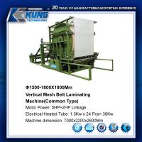 China Top Selling Mesh Belt Lamination Machine for Material Compound for sale