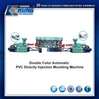 China Double Color PVC Automatic Rotary Shoe Direct Injection Moulding Machine for sale