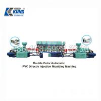 China 35-50pair/H Shoe Sole Moulding Machine , Single Color Pvc Sole Injection Machine for sale