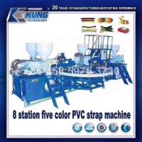 China PVC Pcu Slipper Strap Shoe Sole Injection Machine Double Or Triple Color for sale