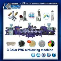 China 1-3 Color Pvc Air Blowing Shoe Making Machine , Automatic Vertical Injection Moulding Machine for sale