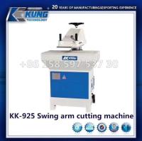 China Hydraulic Plane Footwear Cutting Machine , Semi Auto Footwear Maker Machine for sale