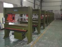 China Hydraulic Plane Footwear Cutting Machine , Semi Auto Footwear Maker Machine for sale