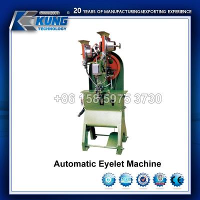China Waist Shaped Eyeleting Sports Shoe Making Machine 750*700*1500MM for sale