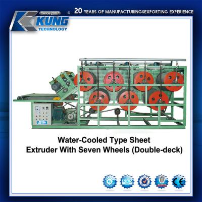 China EVA Sheet Five/Seven Wheel Extruer for sale