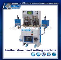 China Single Cold and Single Heat Horizzontal Heel Setting Machine for sale