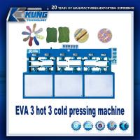 China PU Foaming Insole Slipper Making Machine Hot Press for sale