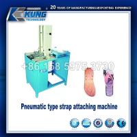 China Strap Attaching Slipper Flip Flop Maker Machine Electrical for sale