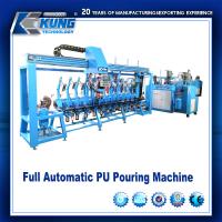 China PU Pouring Shoe Sole Making Machine , Electric Sneaker Making Machine for sale