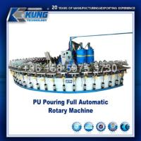 China 24 Stations Small Scale Shoe Making Machine Semi Automatic Banana Type for sale