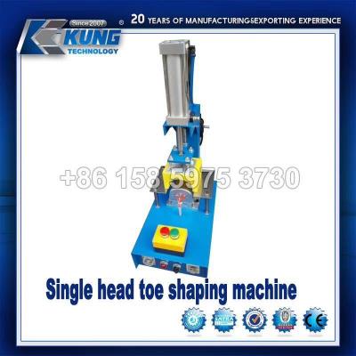 China Single Head Footwear Making Machine , Toe Shaping Slipper Manufacturing Machine for sale