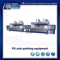 China Automatic Painting PU Shoe Making Machine 2 Stations For Spraying for sale